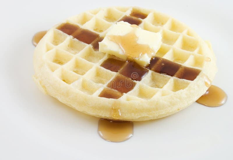 Wafel stock foto. Image of voedsel, genieten, wafel, maaltijd - 7741294