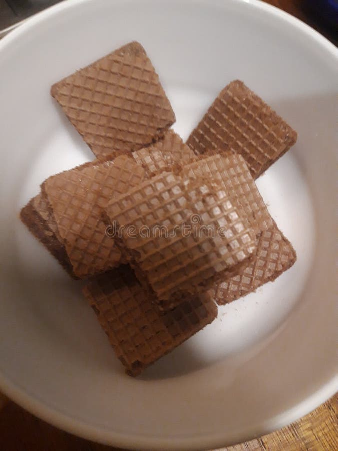 Wafer Chocolates Biscuit Food Delicious Stock Photo - Image of ...