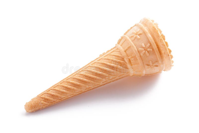 Wafer Cone Decorated Colorful Sprinkles with Green Scoop of Ice Cream ...