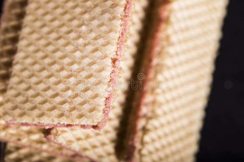 Wafer stock image. Image of drench, cream, snack, break - 56315079