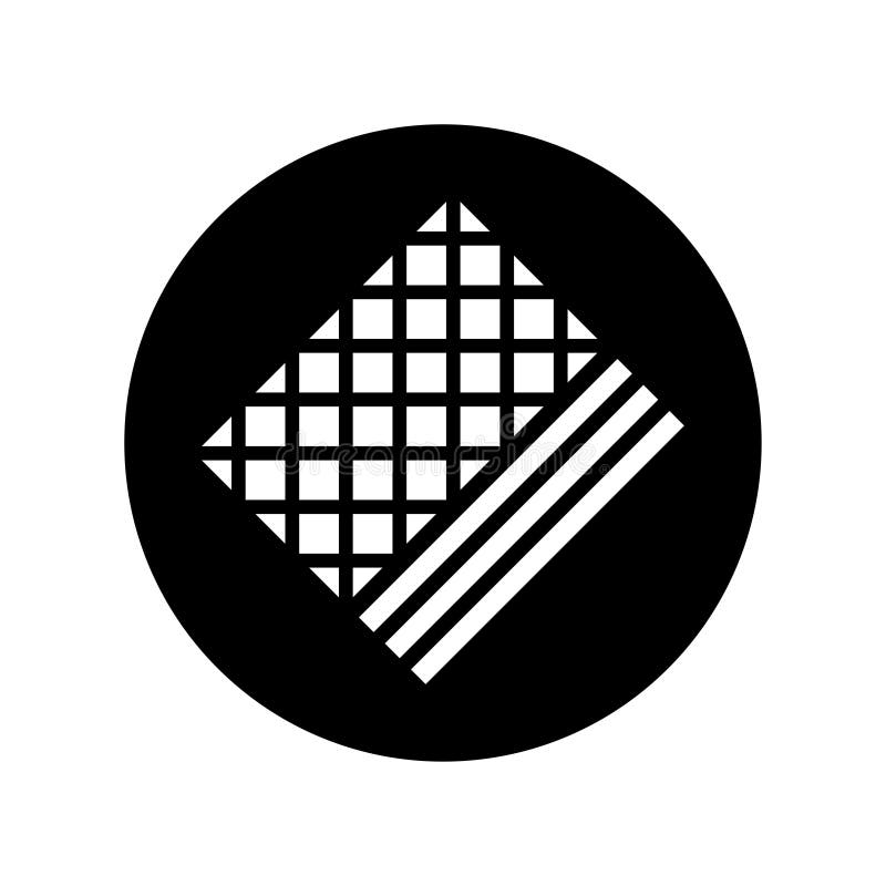 Wafer Icon Flat Vector Template Design Trendy Stock Vector ...