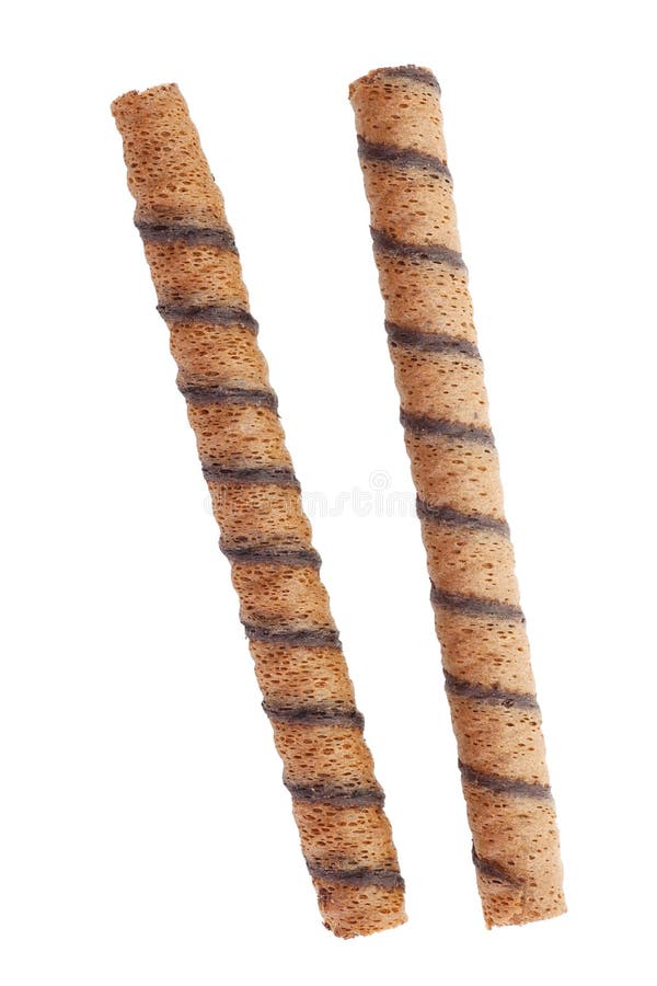 Wafer Roll Sticks Cream Rolls Stock Photo - Image of isolated, stick ...