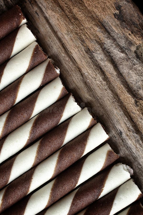 Wafer roll stock image. Image of rolls, cookies, bake - 34548471