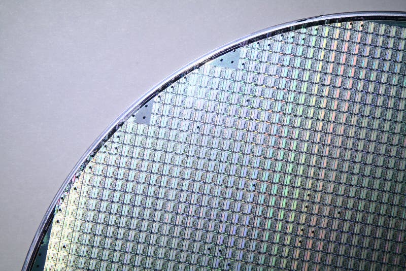 8 Wafer stock image. Image of manufacturing, macro, microchip - 1098429