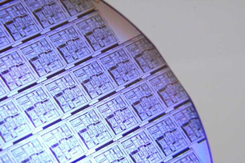 8 Wafer stock image. Image of manufacturing, macro, microchip - 1098429