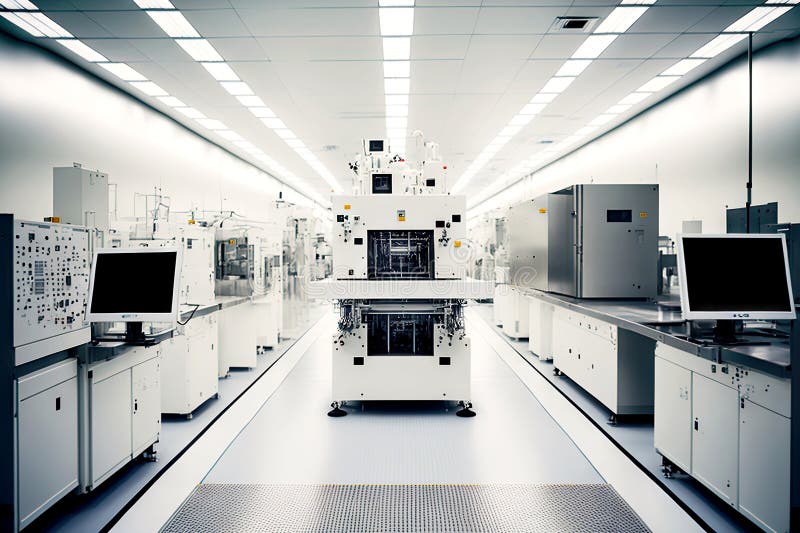 Wafer Semiconductor Manufacturing for Computing Machines in Factory ...