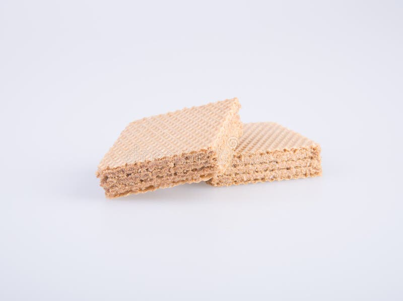 Wafer or Wafer Biscuit on the Background. Stock Image - Image of ...