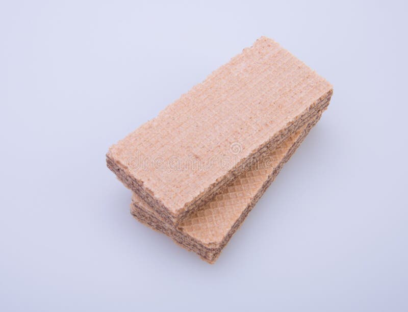 Wafer or Wafer Biscuit on the Background. Stock Image - Image of ...