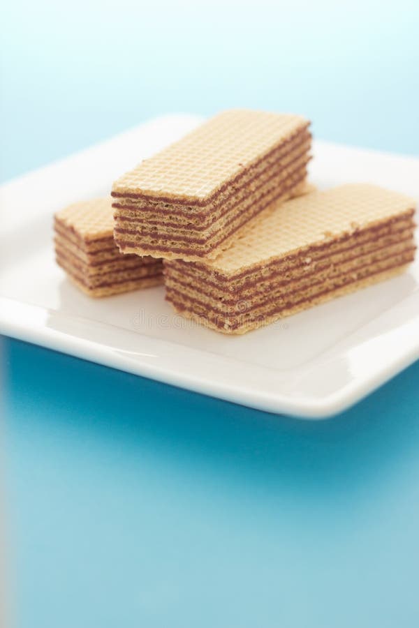 Wafers stock photo. Image of candy, isolate, cake, level - 27254418