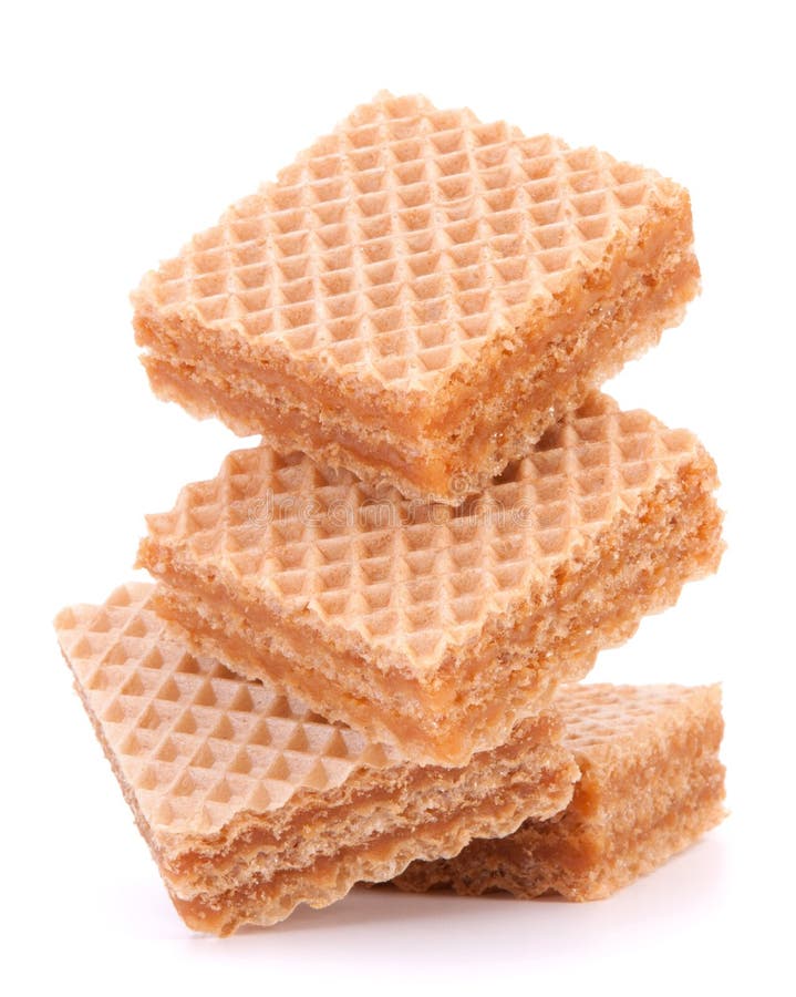 Wafers or Honeycomb Waffles Stock Image - Image of arrangement, pastry ...