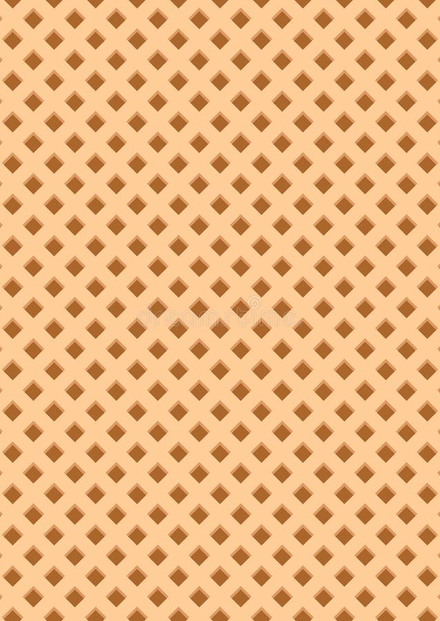Waffle Background Design Template, Vector Illustration Stock Vector ...