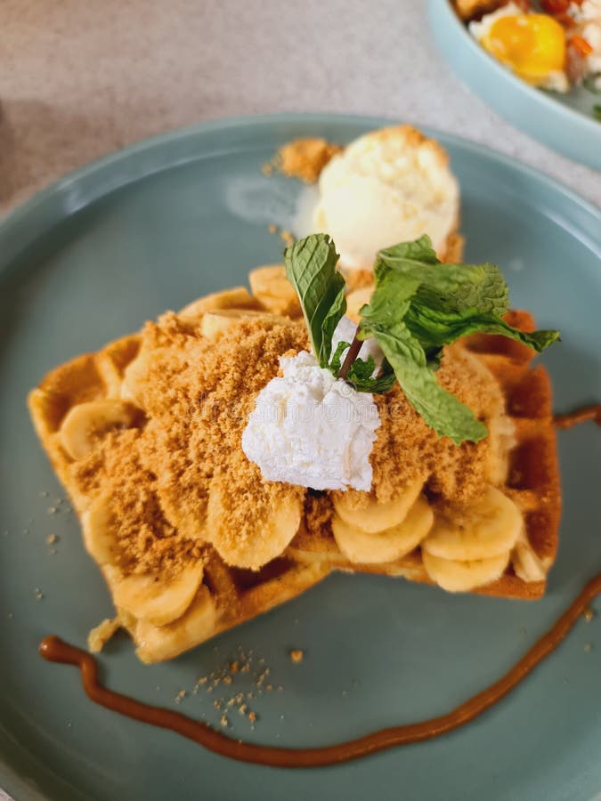 Banoffee Waffle Stock Photos - Free & Royalty-Free Stock Photos from ...