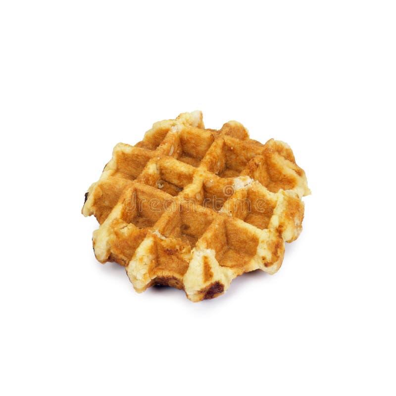 Waffle belga. imagem de stock. Imagem de fundo, isolado - 17790553