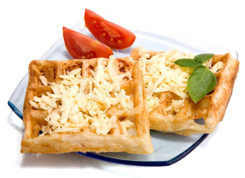 Waffle With Cheese Picture. Image: 6203331