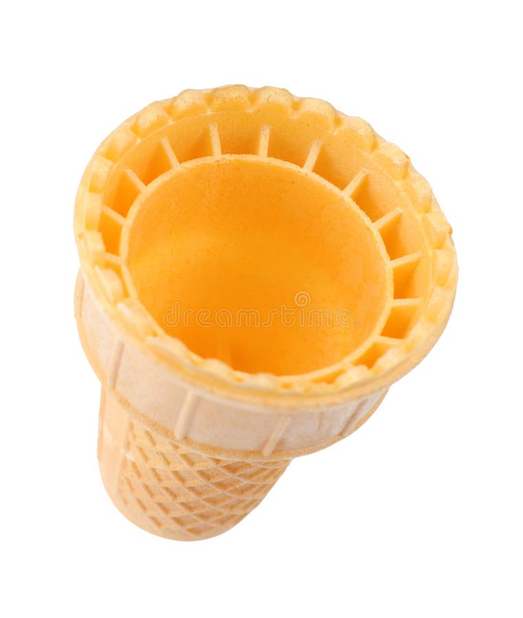 Waffle cone stock image. Image of sweet, color, cone - 34309495
