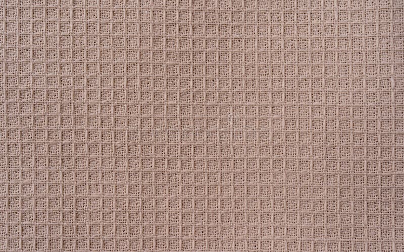 Waffle Fabric with Visible Texture Copy Space Stock Photo - Image of clean, copy: 219202352