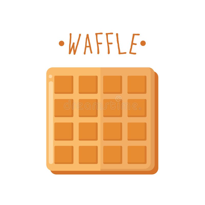 Waffle Icon Clipart Logotype Isolated Vector Illustration Stock Vector ...