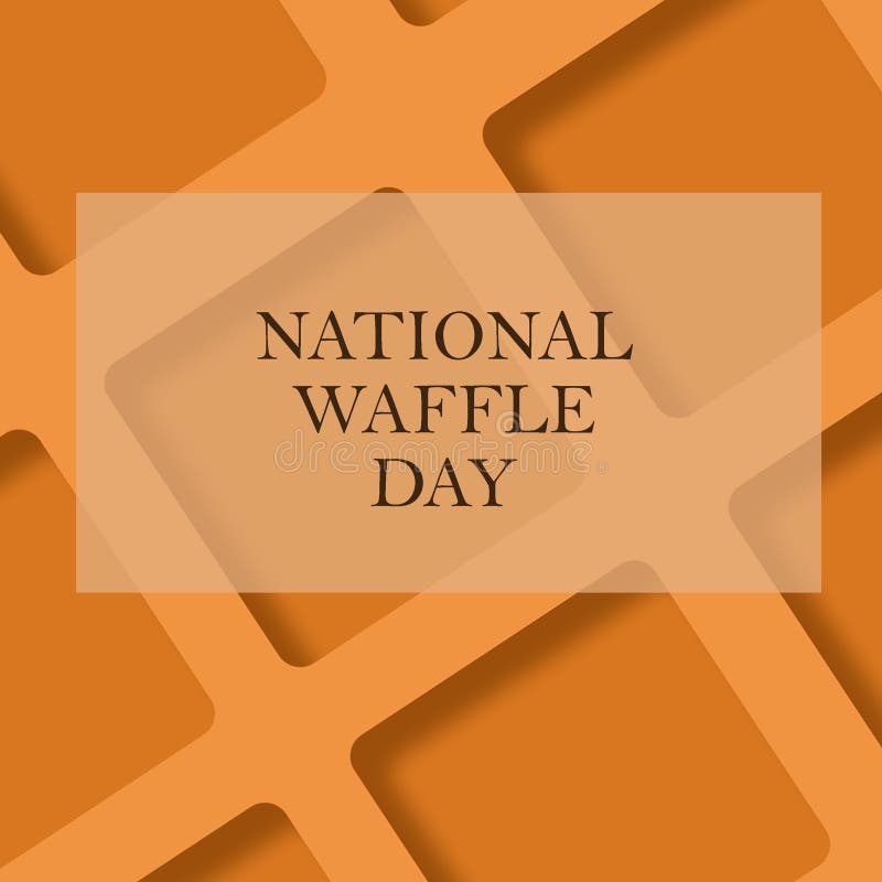 Waffle Day Poster Stock Illustrations – 676 Waffle Day Poster Stock ...