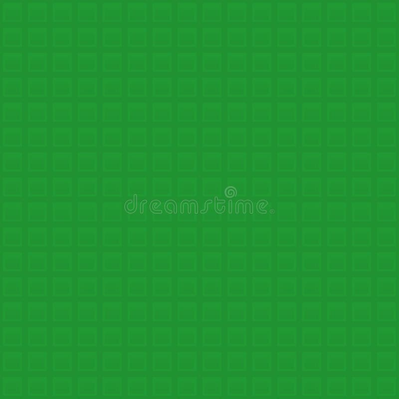 Waffle Pattern. Green Neutral Seamless Pattern for Modern Design Stock ...