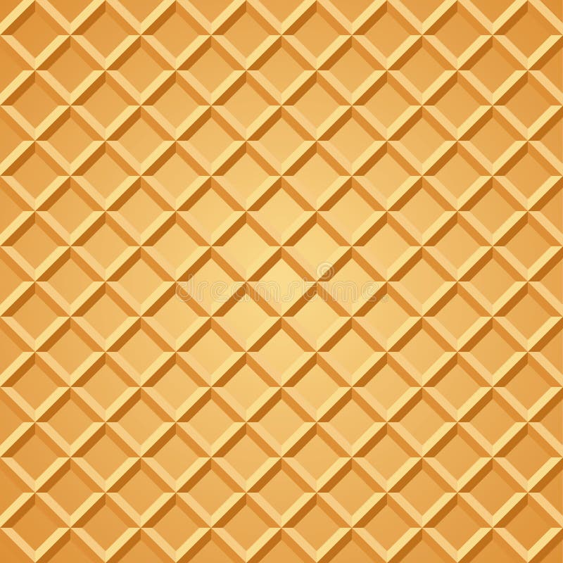 Waffle Seamless Pattern stock vector. Illustration of dessert - 185056896
