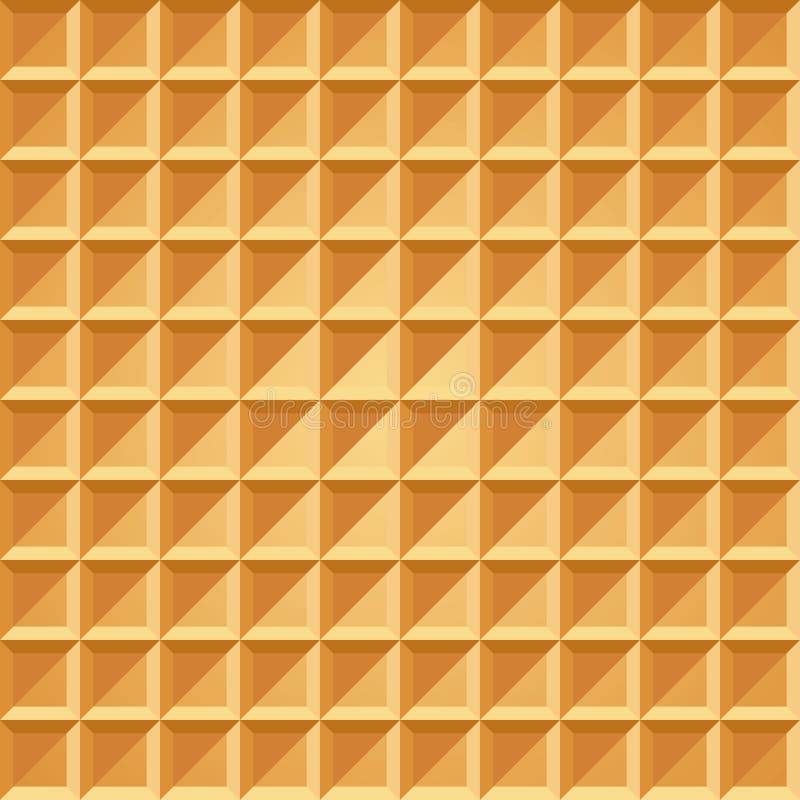 Waffle Seamless Pattern stock vector. Illustration of dessert - 185056896