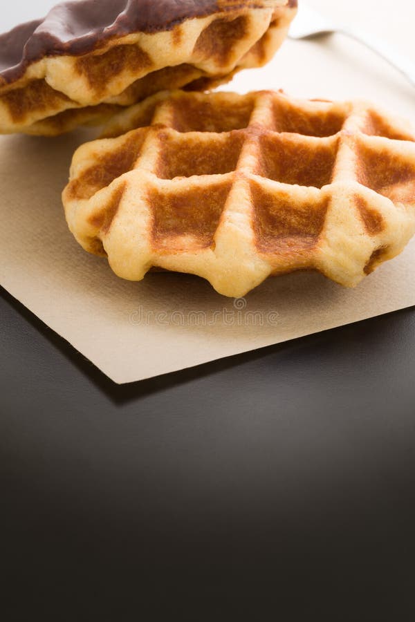 Waffle snack stock photo. Image of snack, colorful, bitesized - 89351720