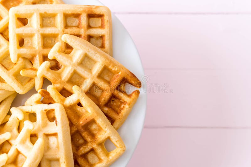 Waffle on table stock image. Image of waffles, treat - 120817457