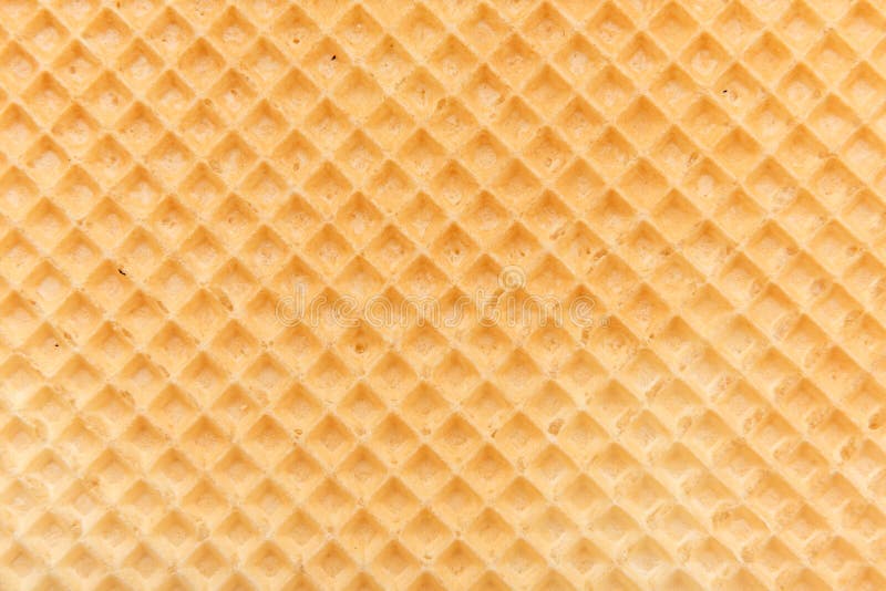 Waffle Texture Close Up. Wafer Sheet Stock Image - Image of yellow ...