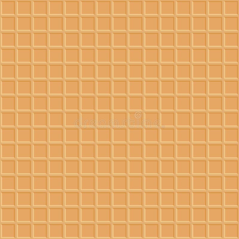Seamless waffle texture stock vector. Illustration of arts - 60935489