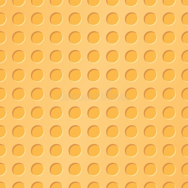 Waffle Texture. Wafer Seamless Pattern. Vector Background Stock Vector ...