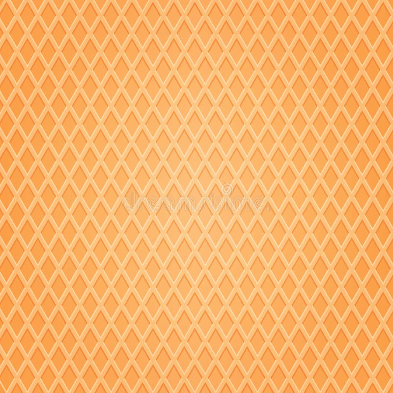 Waffle Texture. Wafer Seamless Pattern. Vector Background. Stock Vector ...