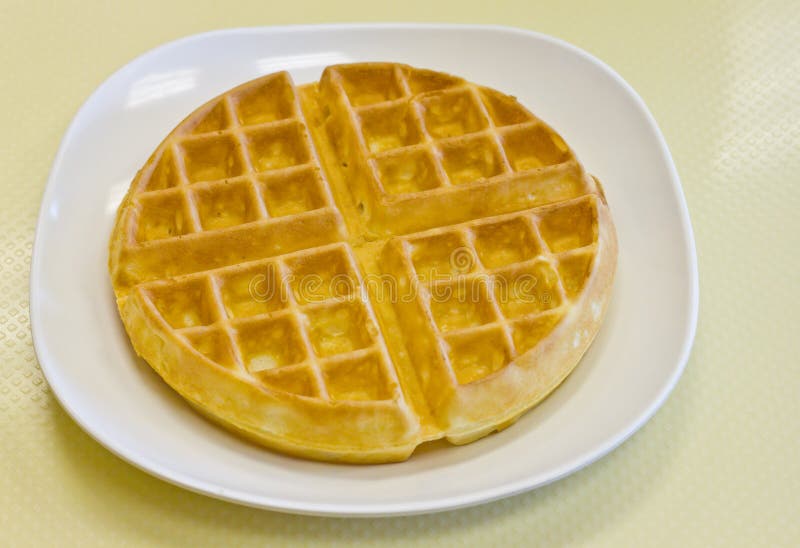 A close up of a waffle stock image. Image of delight - 17290189