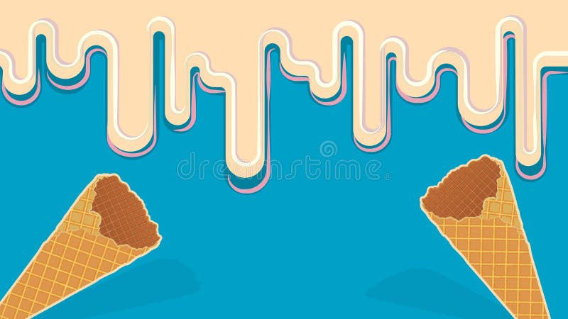 Waffle Vector Background Vector Illustration Stock Illustration ...