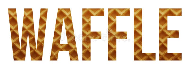 138 Waffle Font Stock Photos - Free & Royalty-Free Stock Photos from ...