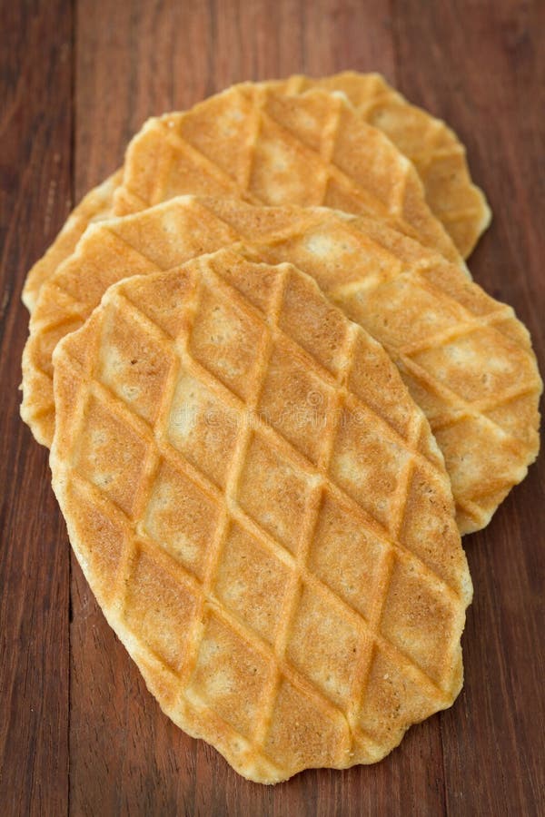 Waffles on brown stock image. Image of belgian, fresh - 40051719