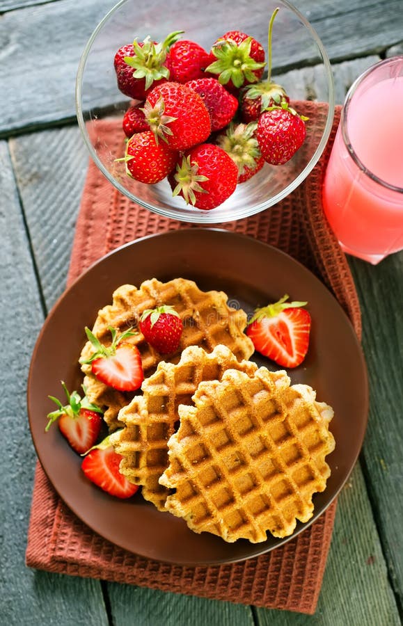 Waffles stock photo. Image of healthy, decadent, cook - 85741768