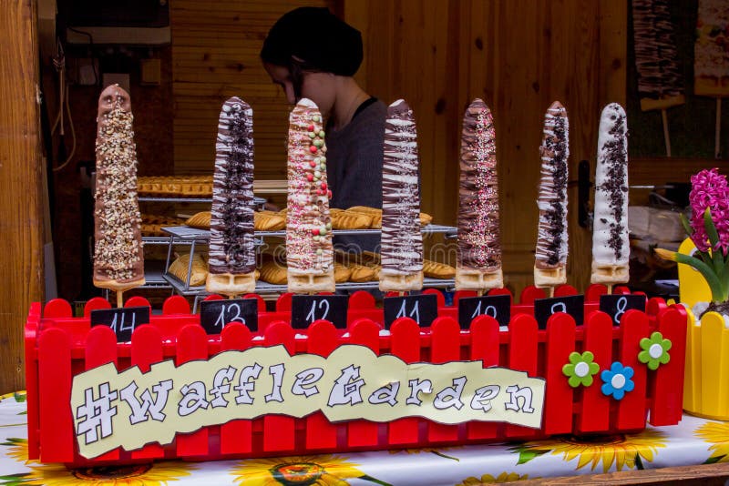 Sugar Waffles Fair Stock Photos - Free & Royalty-Free Stock Photos from ...