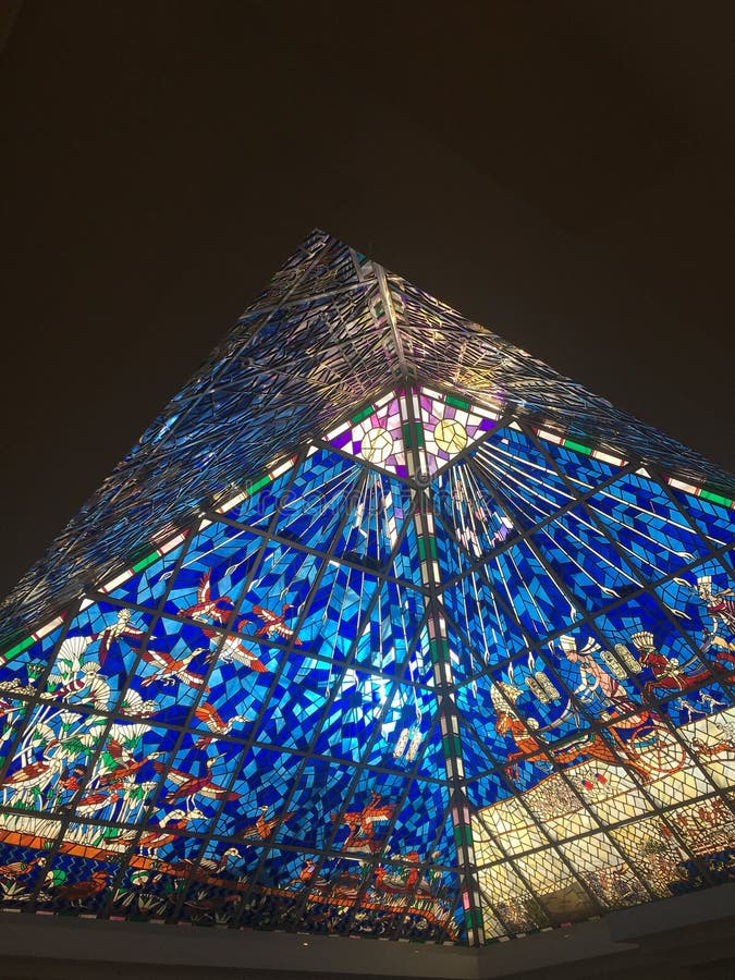 Wafi Mall in Dubai editorial stock image. Image of east - 84701144