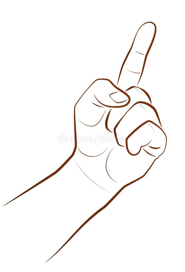 Finger Wagging Stock Illustrations – 142 Finger Wagging Stock ...