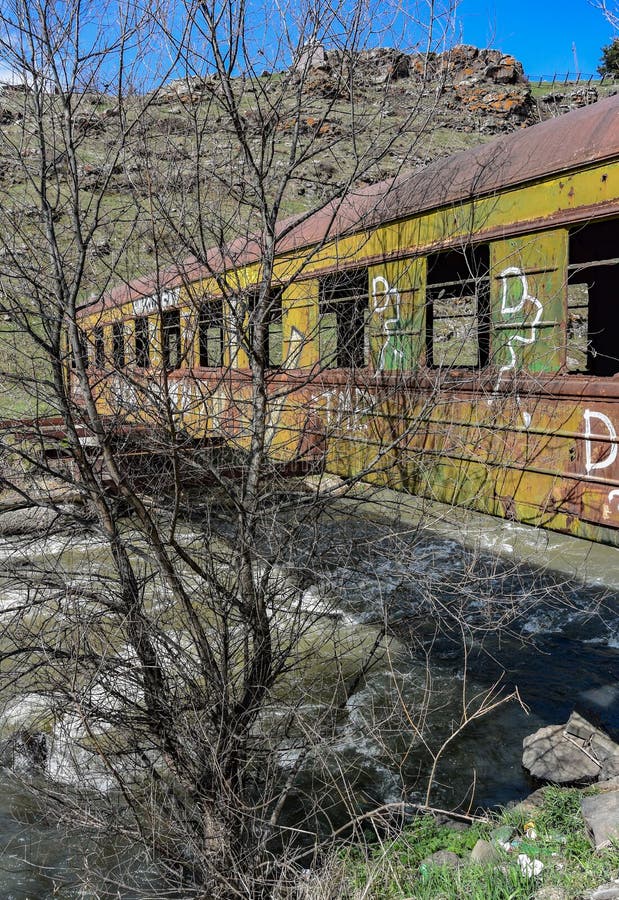 Wagon Bridge Over a River in South Georgia, April 30, 2019, Georgia ...