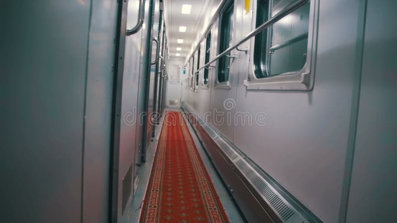 Wagon Train Compartment stock video. Video of rail, road - 82676383