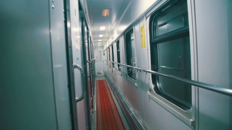 Wagon Train Compartment stock video. Video of coach, road - 82800211