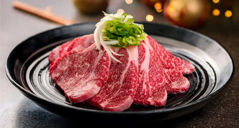 Wagyu Beef Presentation Stock Illustrations – 438 Wagyu Beef ...