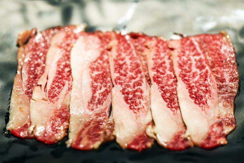 Wagyu beef stock image. Image of board, barbecue, meat - 214264143