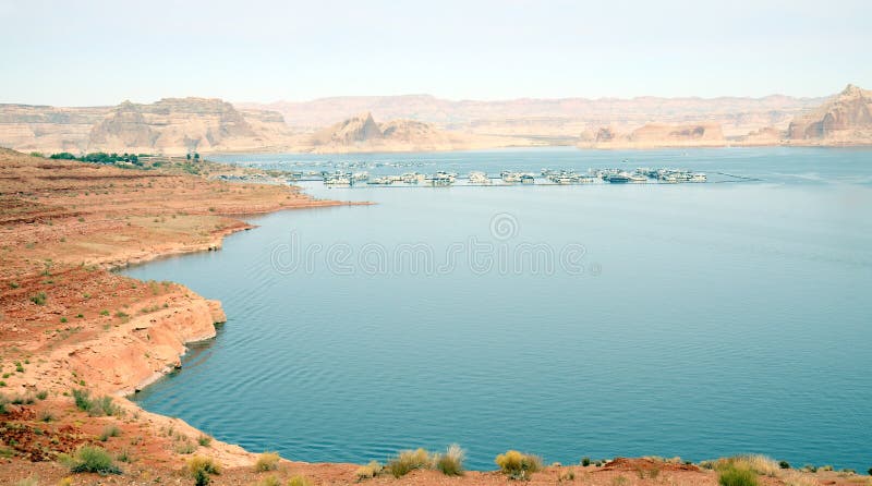 Wahweap Marina stock photo. Image of canyonlands, glen - 16534440