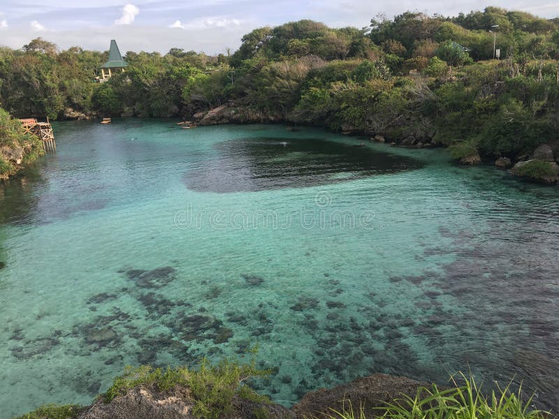 Waikuri Sumba Lagoon in Indonesia, Surrounded with Rock Cliff and ...