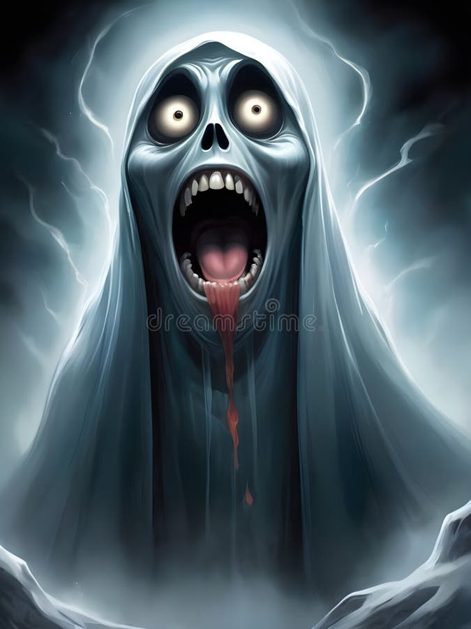 Wailing banshee stock illustration. Illustration of monstrous - 307884748