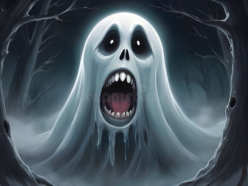 Wailing banshee stock illustration. Illustration of malevolent - 307884995