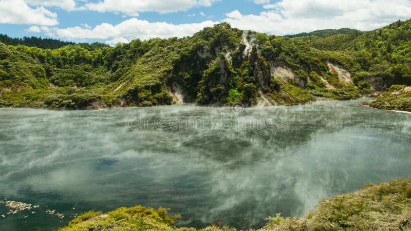 Waimangu 02 editorial stock photo. Image of wood, zealand - 64138393