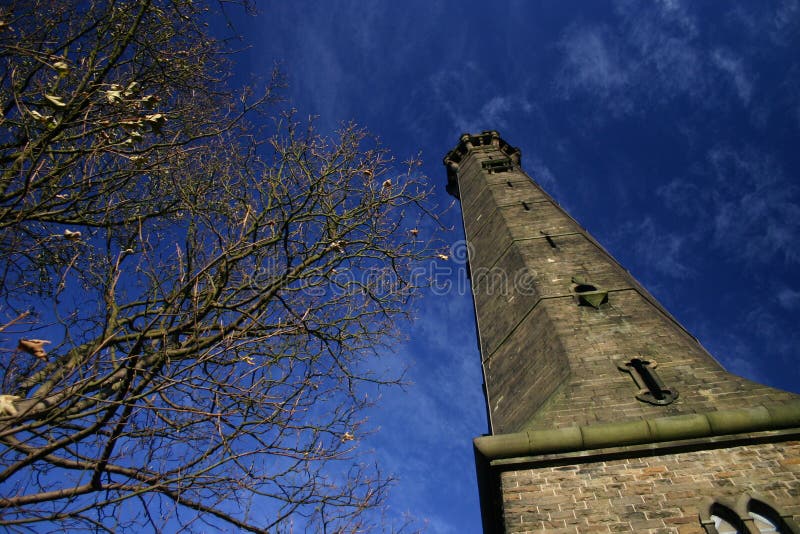 Wainhouse Tower stock photo. Image of calderdale, erection - 3503538